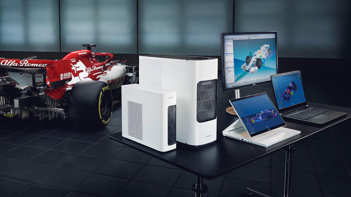 Acer ConceptD: los PCs de Alfa Romeo Racing Orlen en F1